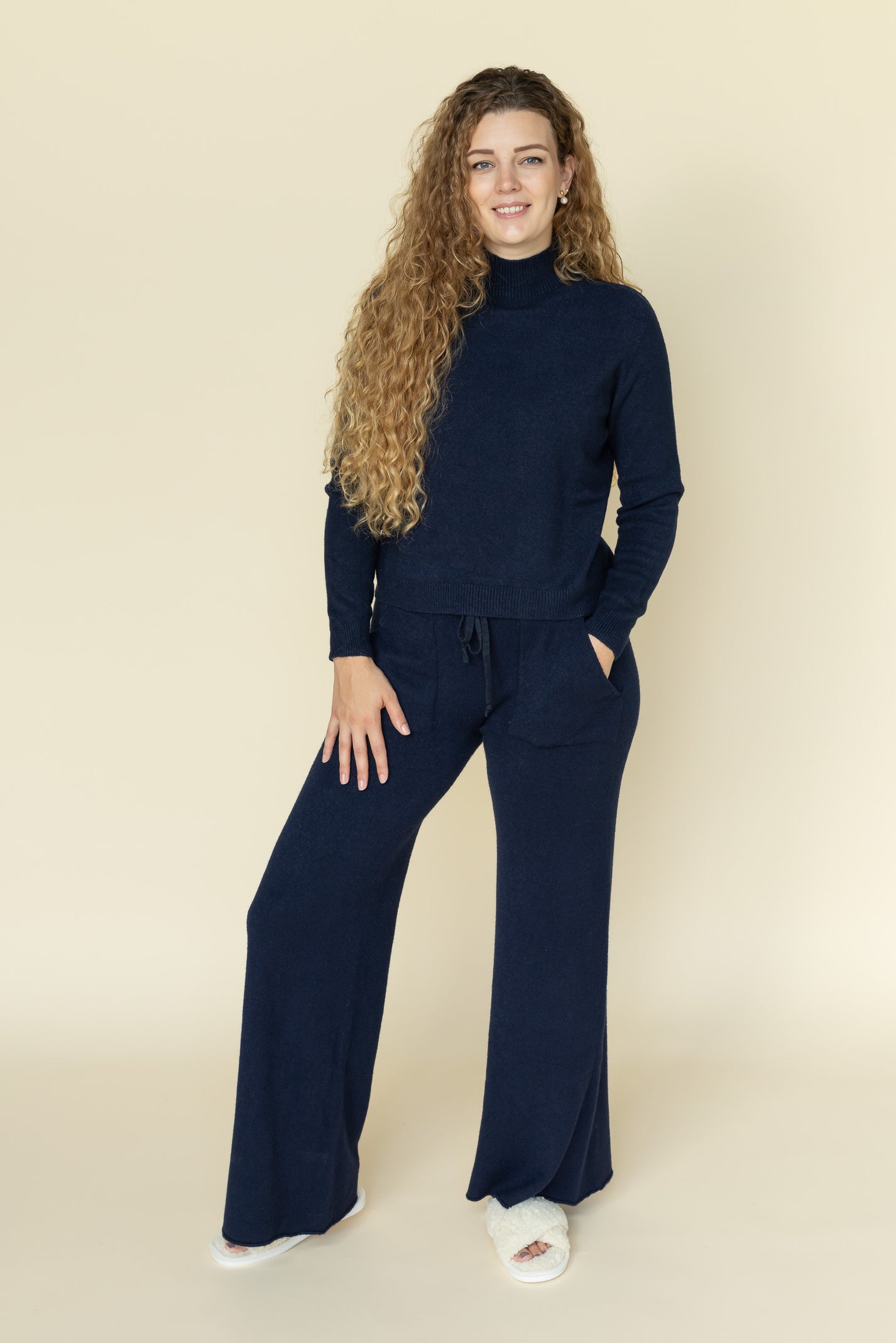 Luxe Dames Huispak Sophie - Navy