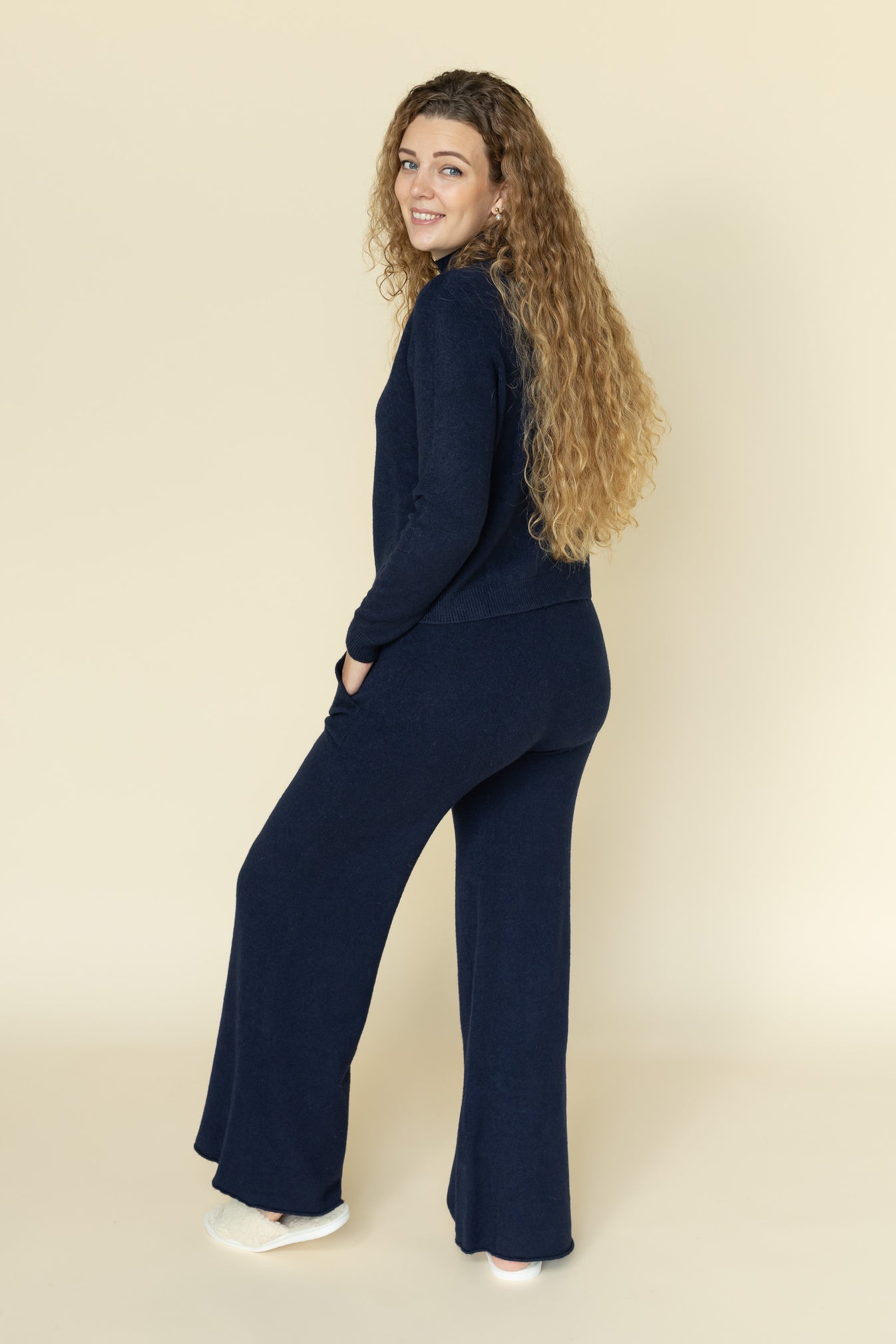 Luxe Dames Huispak Sophie - Navy